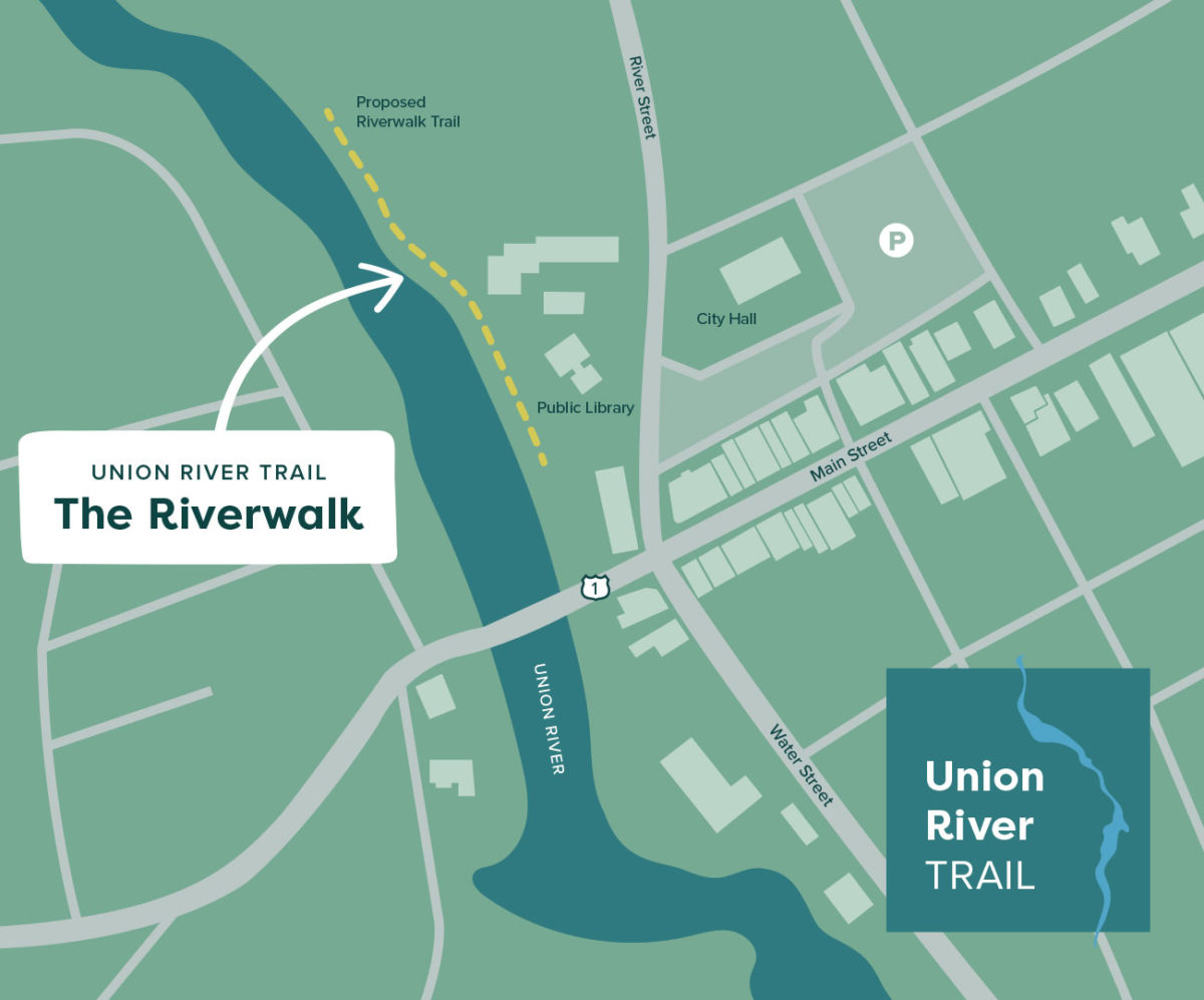 Union River Trail — The Riverwalk - Frenchman Bay Conservancy