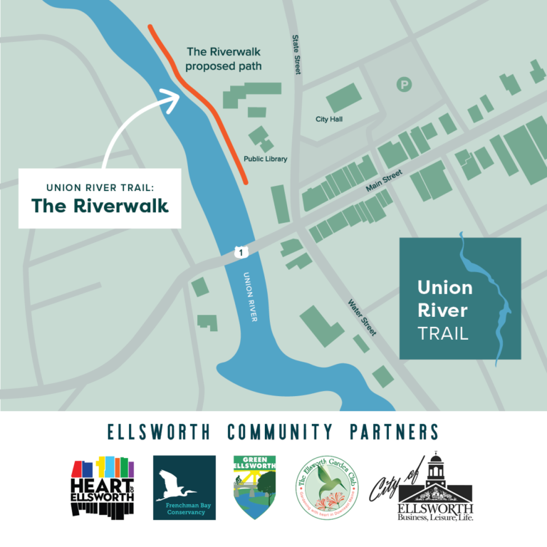Ellsworth Riverwalk - Frenchman Bay Conservancy