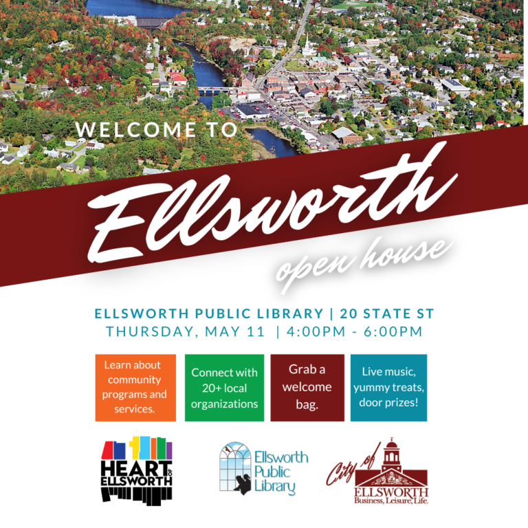 Ellsworth Public Library: Open House - Frenchman Bay Conservancy
